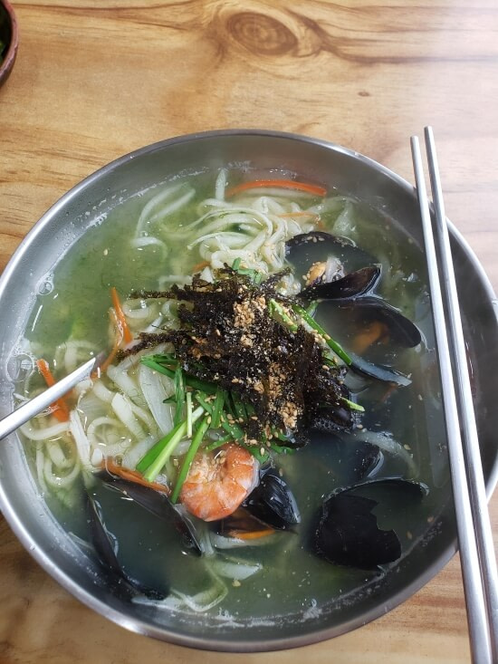 Noodles in South Korea - Goseong Guy